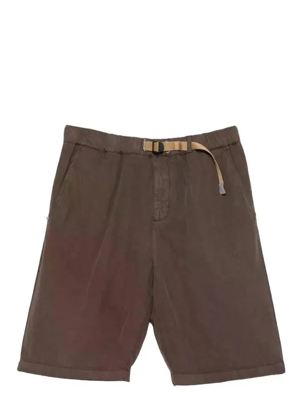 WHITE SAND Elasticated-waistband Shorts - Brown
