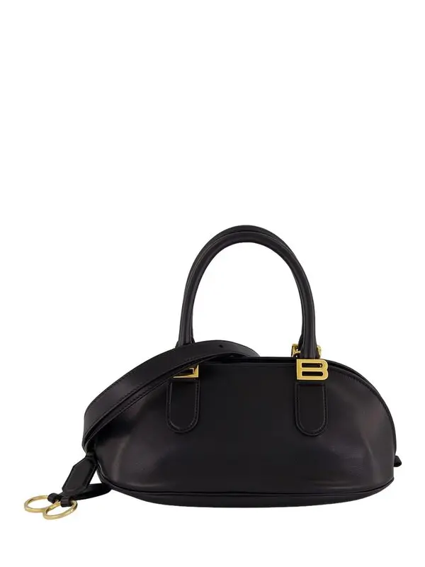 Balenciaga Bolero Bowling Mini Bag - Black