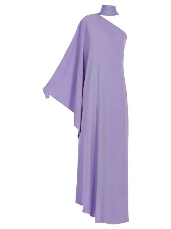TALLER MARMO Florinda One-shoulder Maxi Dress - Purple