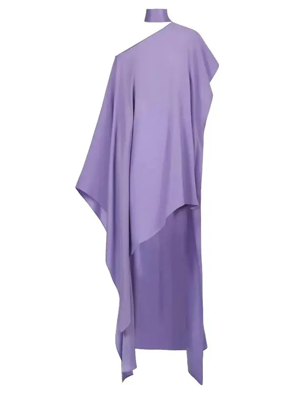TALLER MARMO Trebbia Asymmetric Dress - Purple
