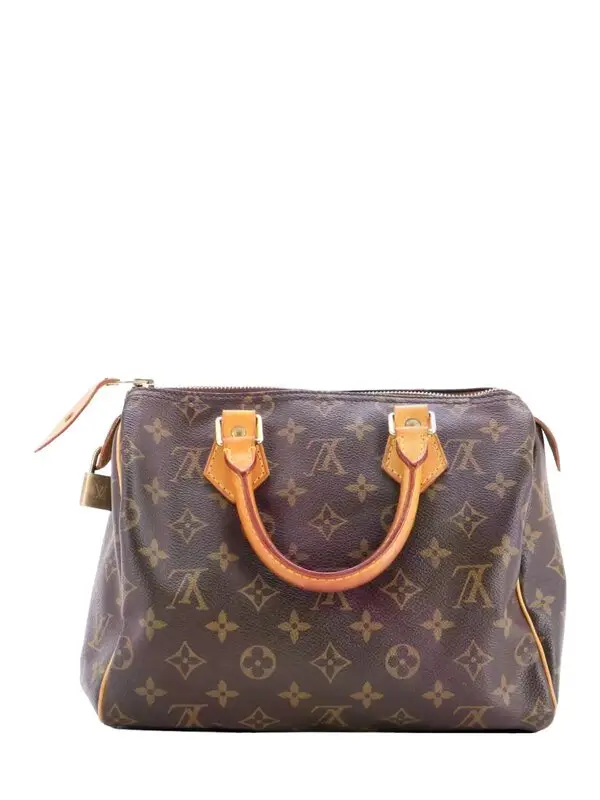 LOUIS VUITTON Speedy Handbag Monogram Canvas 25 - Brown