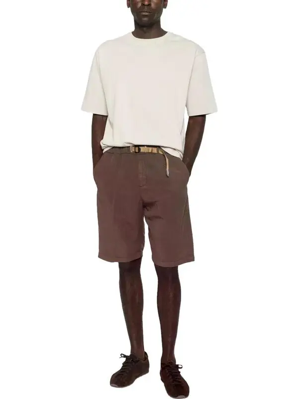 WHITE SAND Round-neck T-shirt - Neutrals