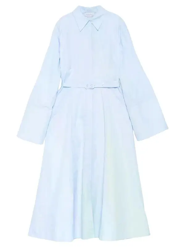 Gabriela Hearst Carmina Cotton Dress - Blue