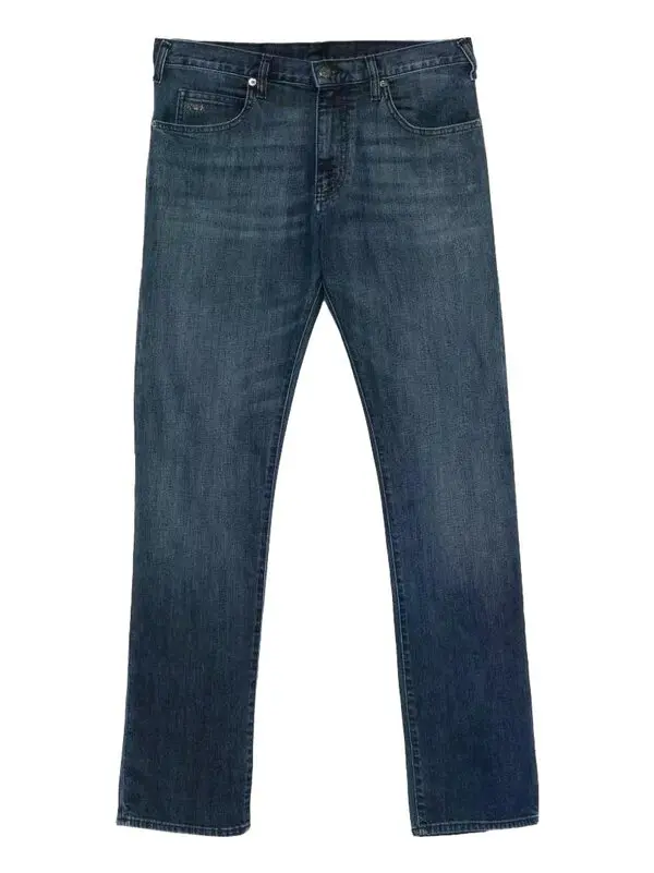 Emporio Armani Straight-leg Jeans - Blue