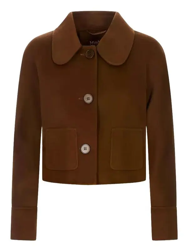 Max Mara Single-breasted Jacket - Brown