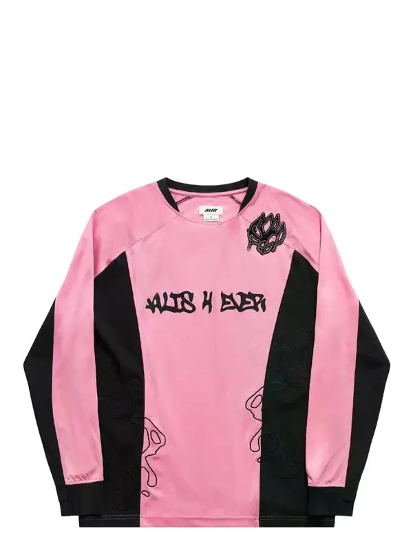 ALIS Panelled Long-sleeve T-shirt - Pink
