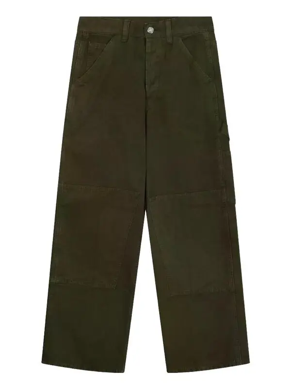 NINE:INTHE:MORNING Paneled Cargo Pants - Green