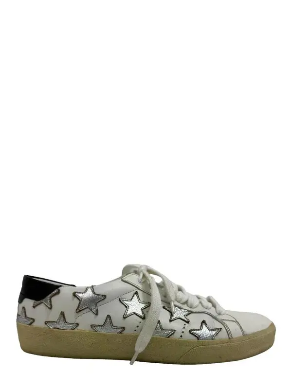 Saint Laurent Sl/06 Star Sneakers - White