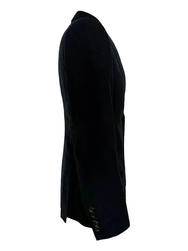 Gucci Corduroy Single-breasted Blazer - Black