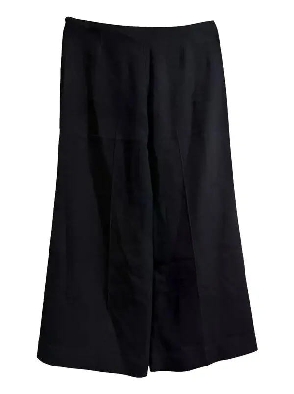 Theory Rosina Crepe Palazzo Pants - Black