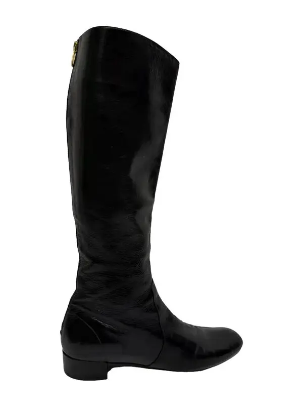 Prada Zip-up Knee-high Boots - Black