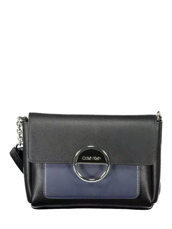 Calvin Klein Logo-plaque Shoulder Bag - Black