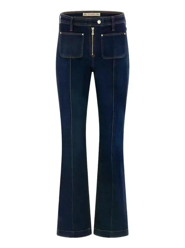 Guess Nicky Straight-leg Denim Jeans - Blue