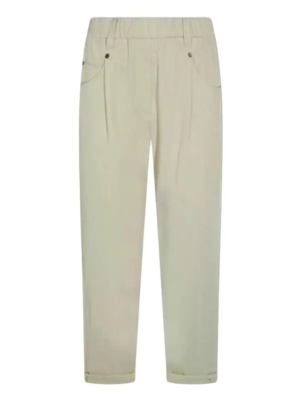Brunello Cucinelli Tapered Trousers - Neutrals