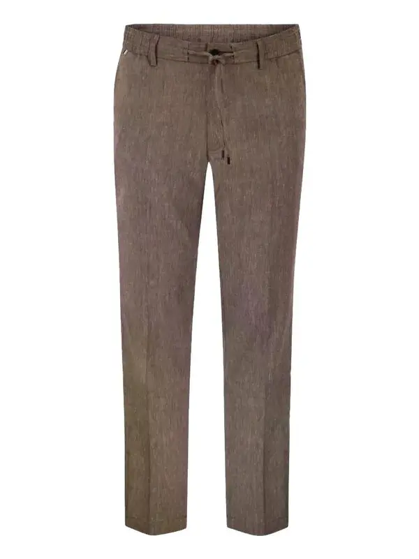 BOSS Drawstring Trousers - Brown