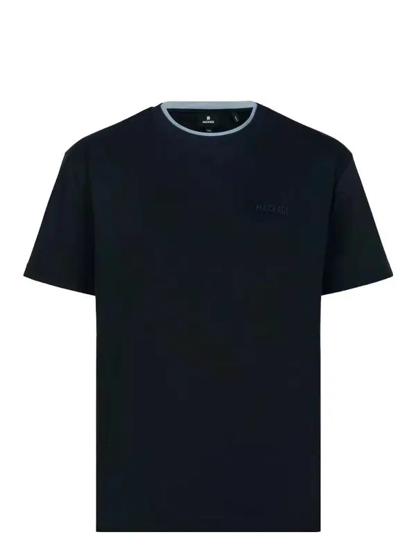 Mackage Logo-patch T-shirt - Blue