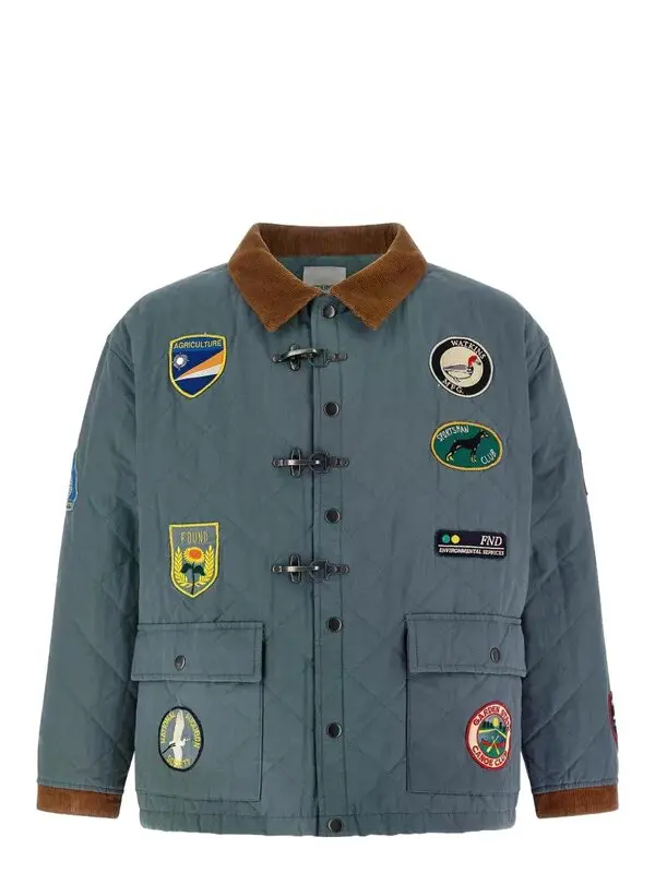 FOUND Quilted Jacket - Blue