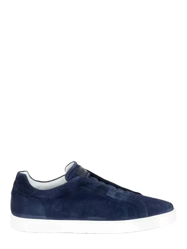 Neil Barrett Suede Slip-on Sneakers - Blue