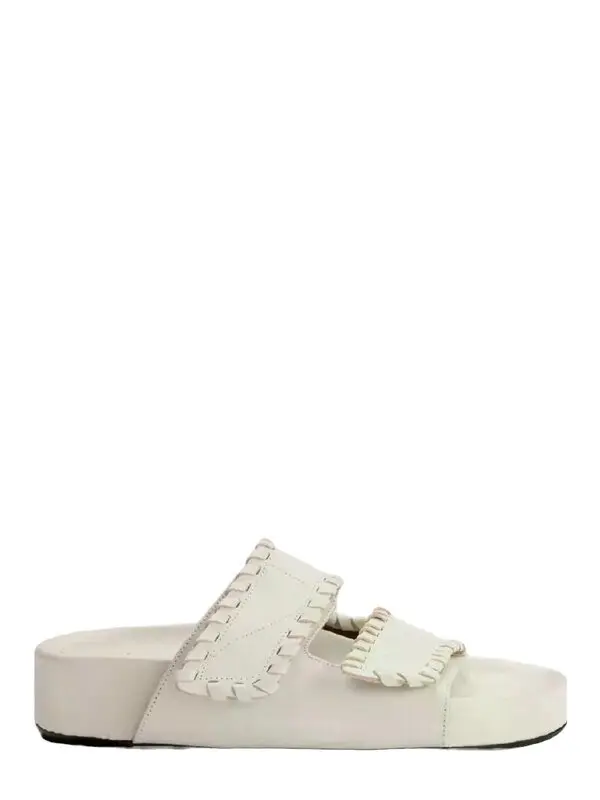 ATP ATELIER Furlo Touch-strap Slides - Neutrals