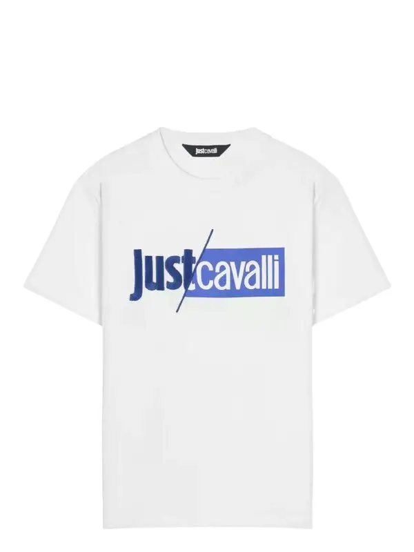 Just Cavalli Logo-print T-shirt - White
