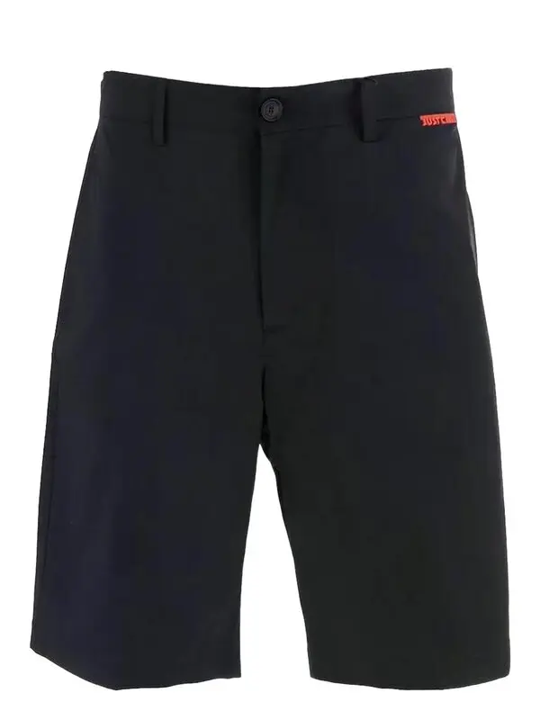 Just Cavalli Logo Detail Shorts - Blue