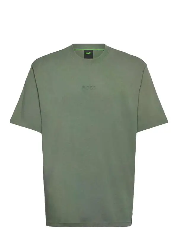 BOSS Logo-detail T-shirt - Green