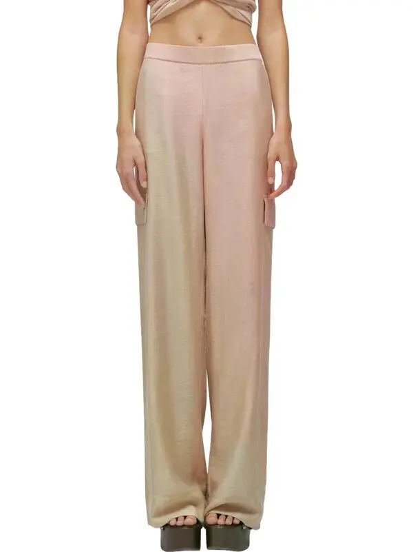 BLUGIRL Lace-trim Cargo Pants - Neutrals