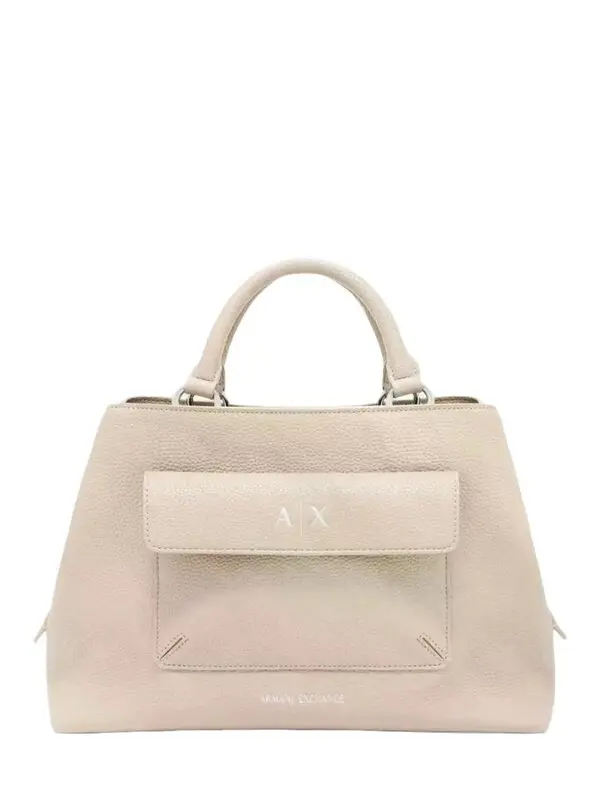 Armani Exchange Logo-detail Cross Body Bag - Neutrals