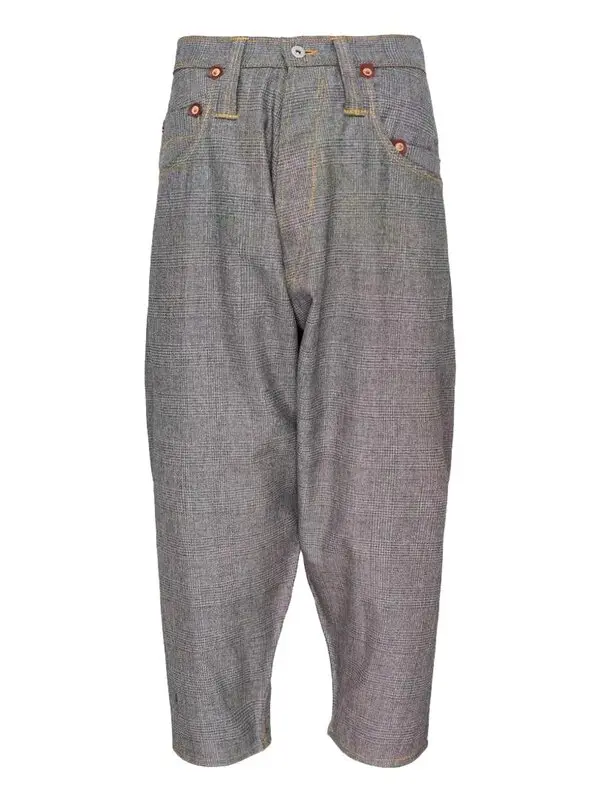 Junya Watanabe X Levi's Checkered Trousers - Grey