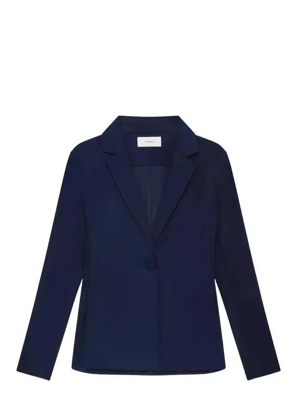 Malìparmi Single-breasted Jersey Jacket - Blue