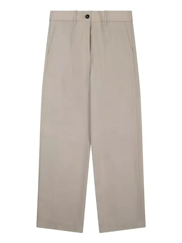 NINE:INTHE:MORNING Fiamma Wide-leg Trousers - Neutrals