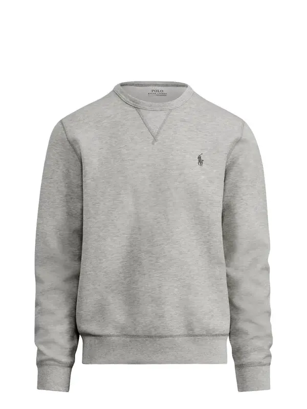 Polo Ralph Lauren Embroidered-logo Sweatshirt - Grey