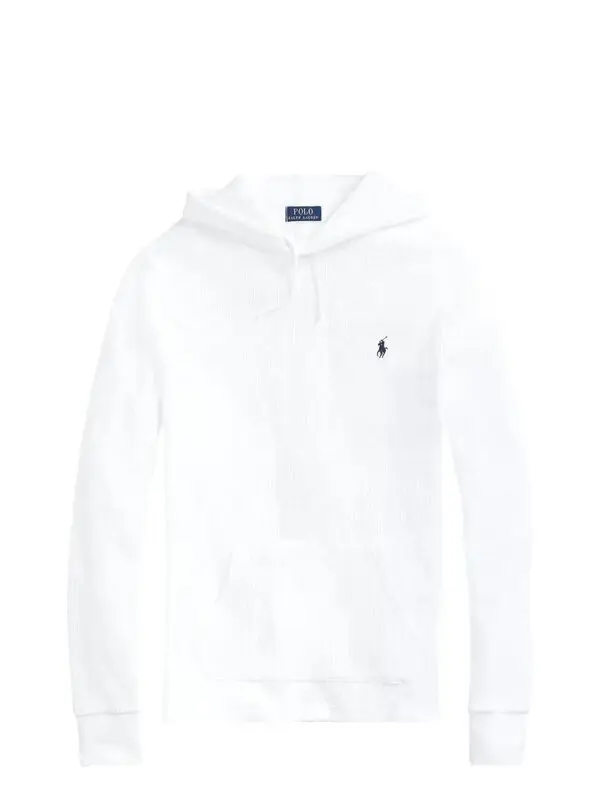 Polo Ralph Lauren Logo-embroidered Hoodie - White