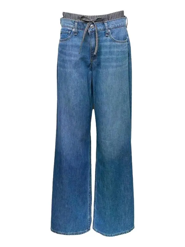 Rag & Bone Saige Jeans - Blue