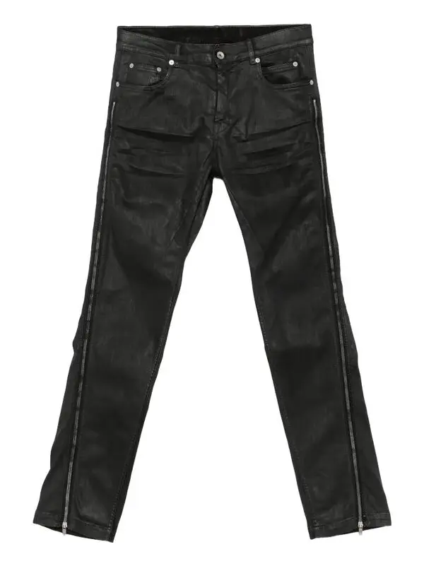 Rick Owens Vega Side-zip Jeans - Black