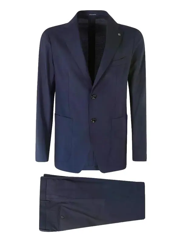 Tagliatore Dakar Single-breasted Suit - Blue