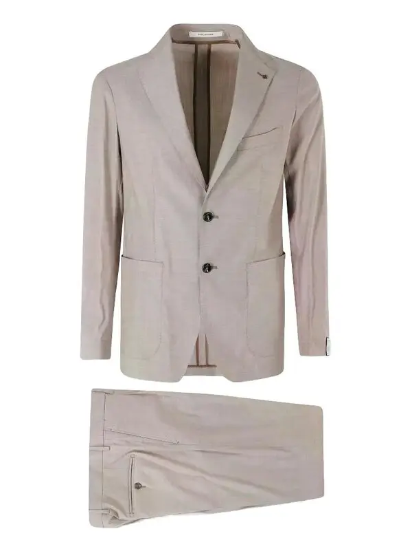 Tagliatore Dakar Single-breasted Suit - Neutrals