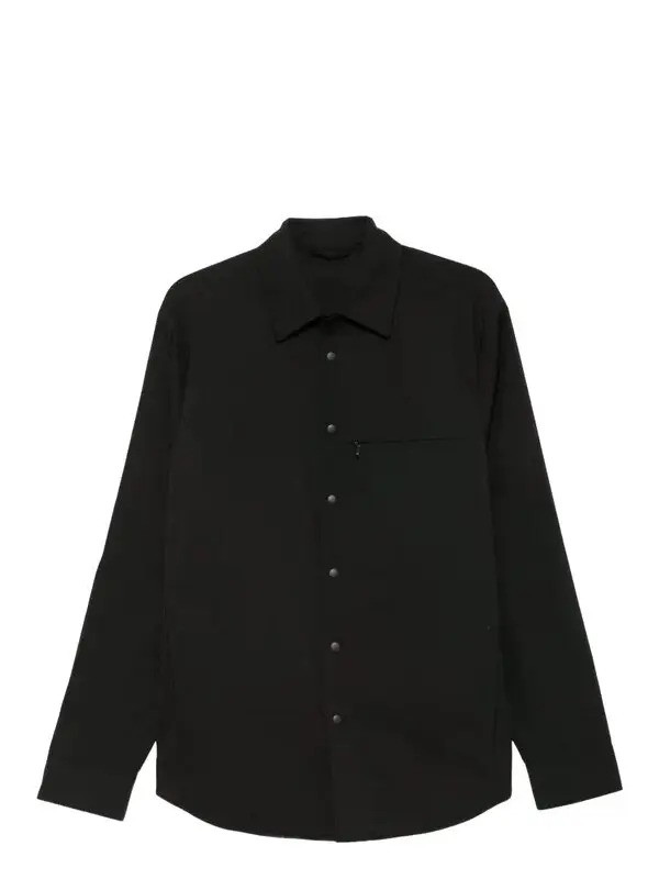 Aspesi Long-sleeve Pocket Shirt - Black