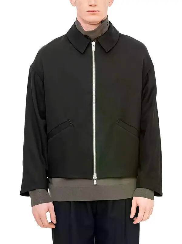 DEVOA Zip-up Jacket - Black