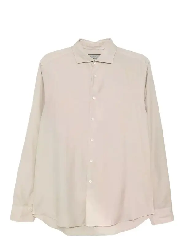Canali Button-fastening Shirt - Neutrals