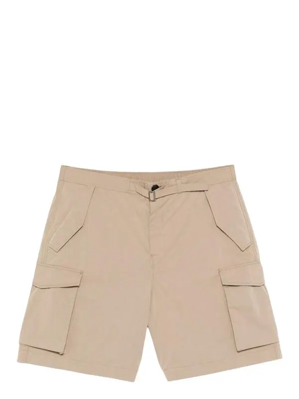 Paul Smith Cotton Cargo Shorts - Brown