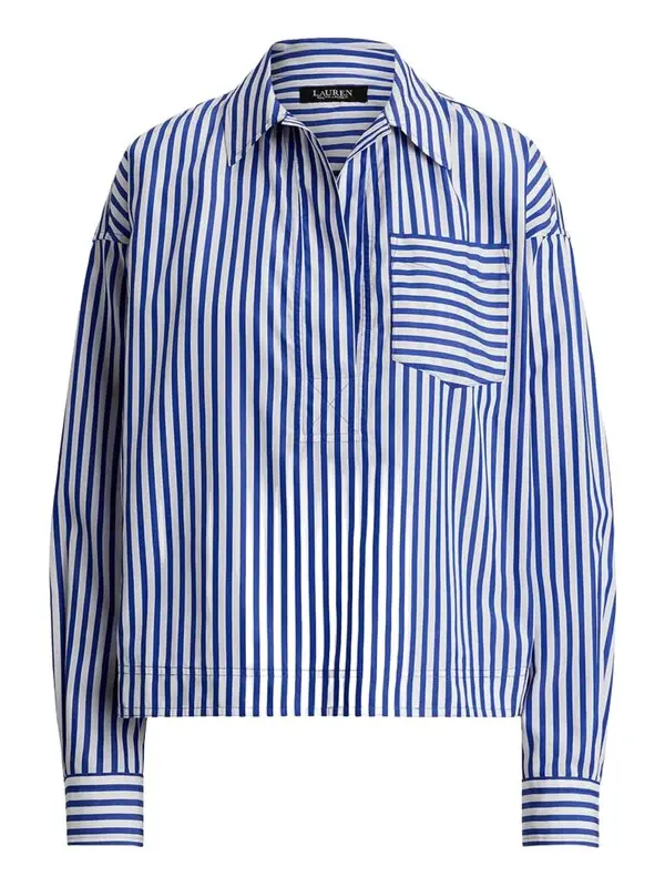 Polo Ralph Lauren Striped Button-down Shirt - Blue