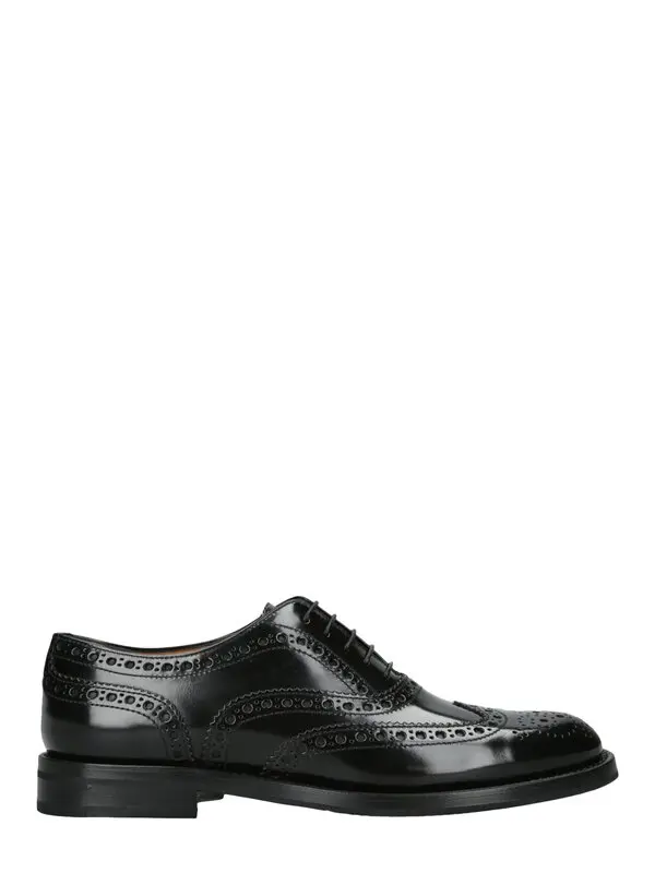 Church's Leather Burwood Brogues - Black