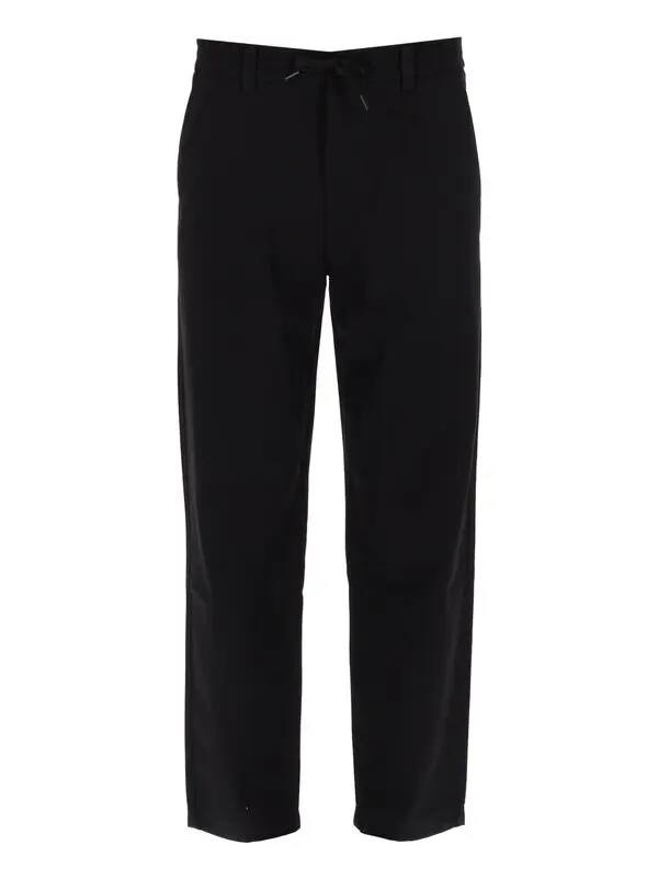BOSS Chino Pants With Drawstring - Black