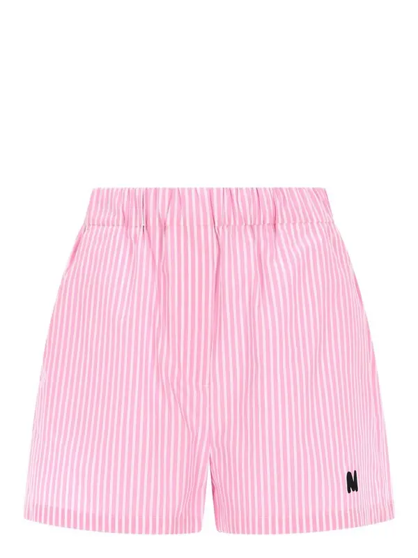 MSGM Logo Shorts - Pink