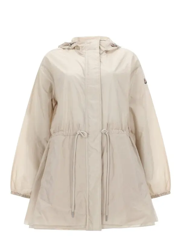 Moncler Giacca Impermeabile "weteau - Ivory
