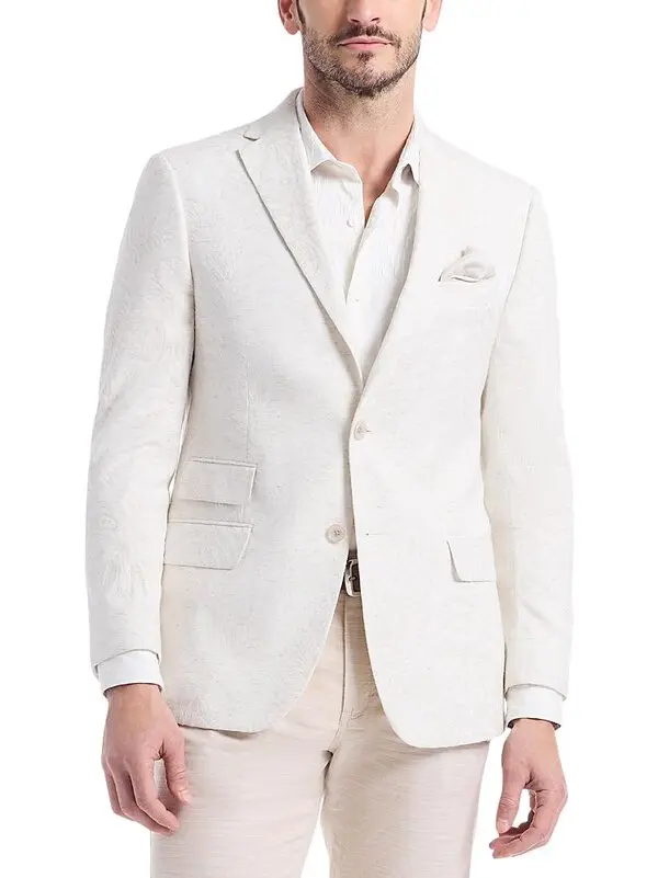 Robert Graham Shawfield Classic Fit Sport Coat - Cream