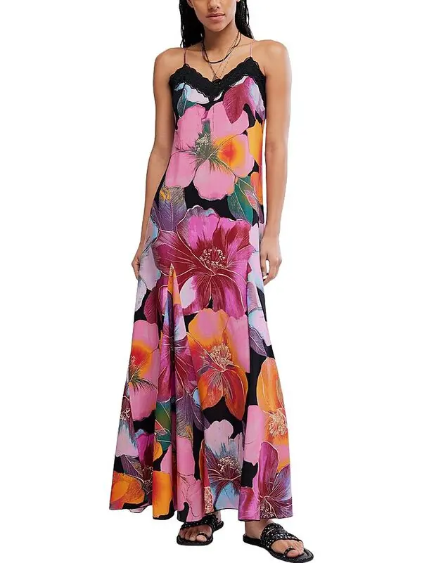 Free People Bloomspell Maxi Dress - Desert Rose