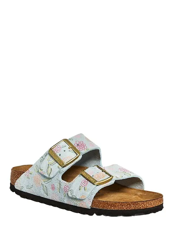 BIRKENSTOCK Arizona Slide Sandals - Baby Blue
