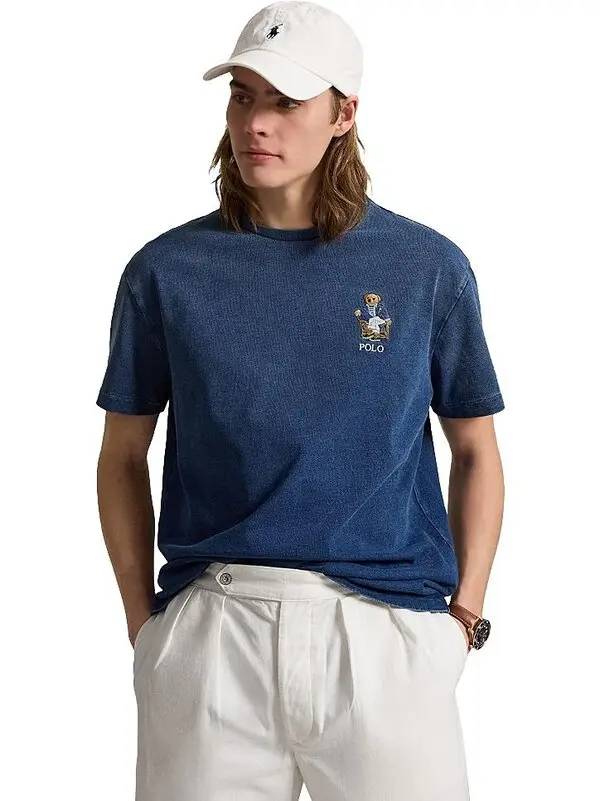 Polo Ralph Lauren Classic Fit Polo Bear T-shirt - Indigo